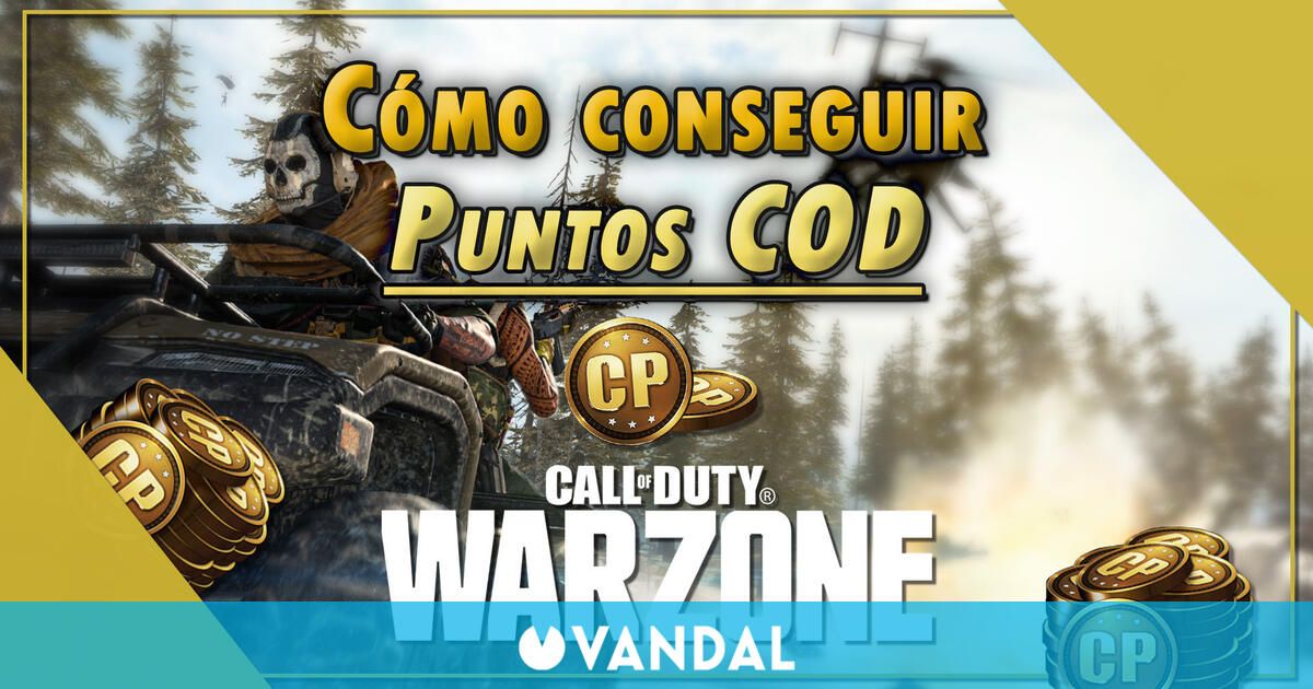COD Warzone: ¿Cómo conseguir Puntos COD gratis? - LEGAL