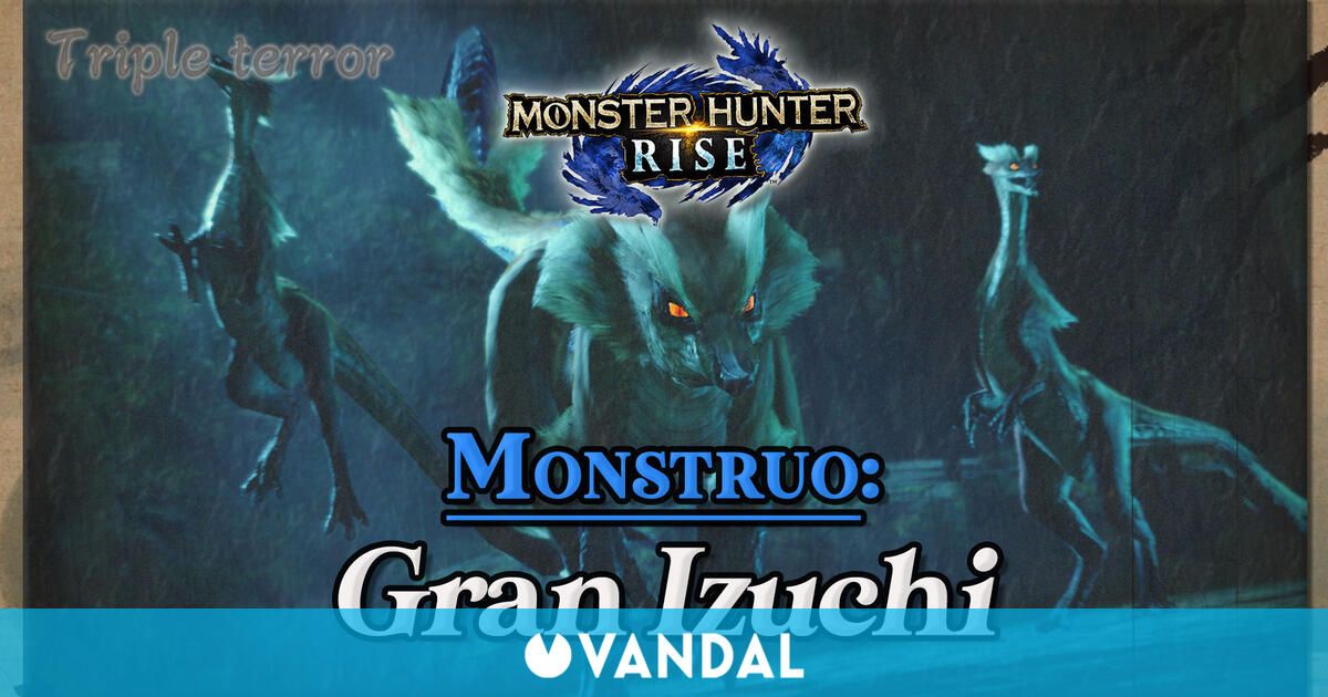 Gran Izuchi en Monster Hunter Rise: cómo cazarlo y recompensas