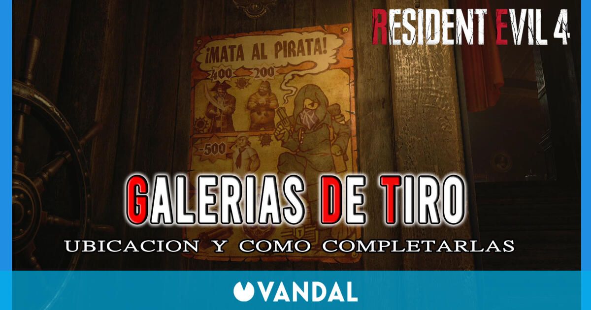 Resident Evil 4 Remake: TODAS las galerías de tiro y rango S