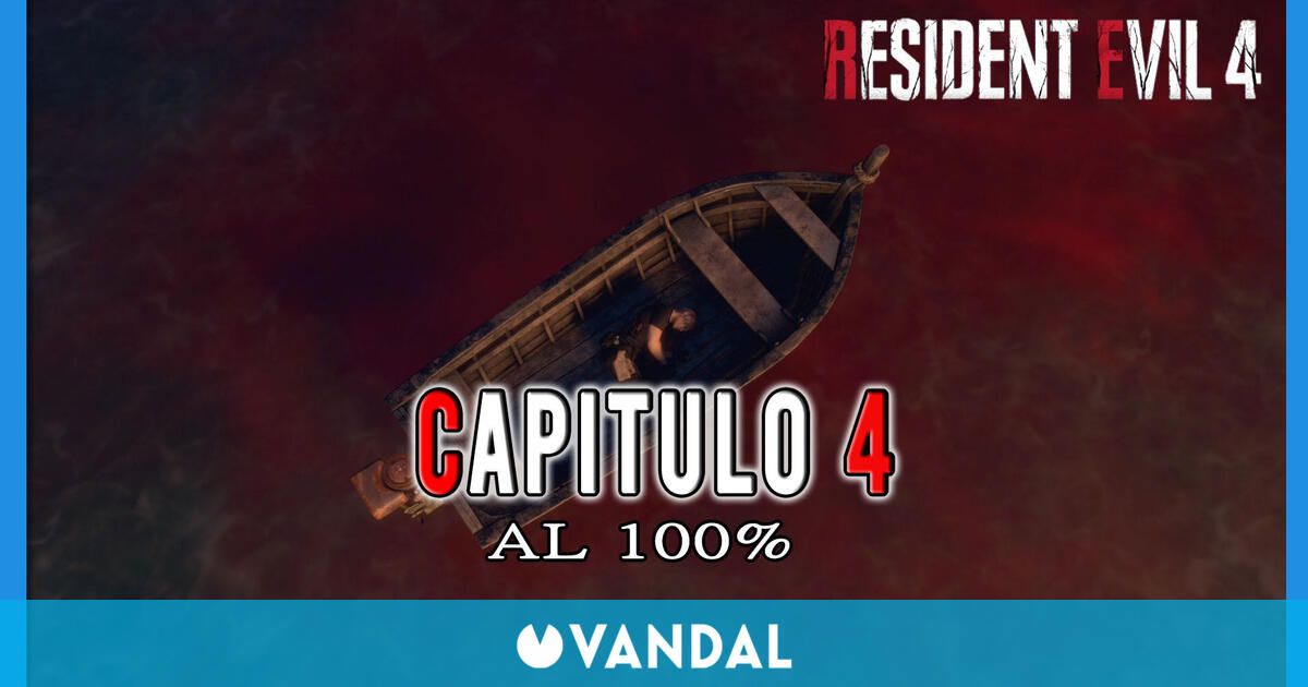 Capítulo 4 al 100% en Resident Evil 4 Remake