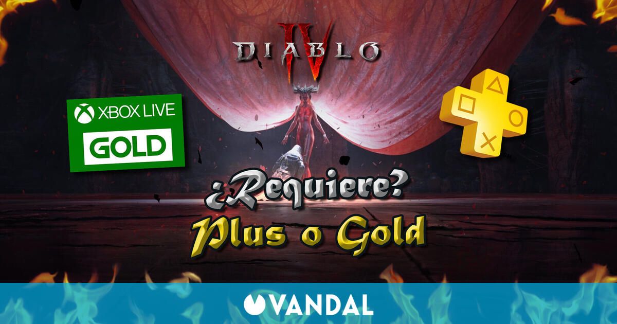 Diablo 4: ¿Necesitas PS Plus o Xbox Live Gold para jugar online?
