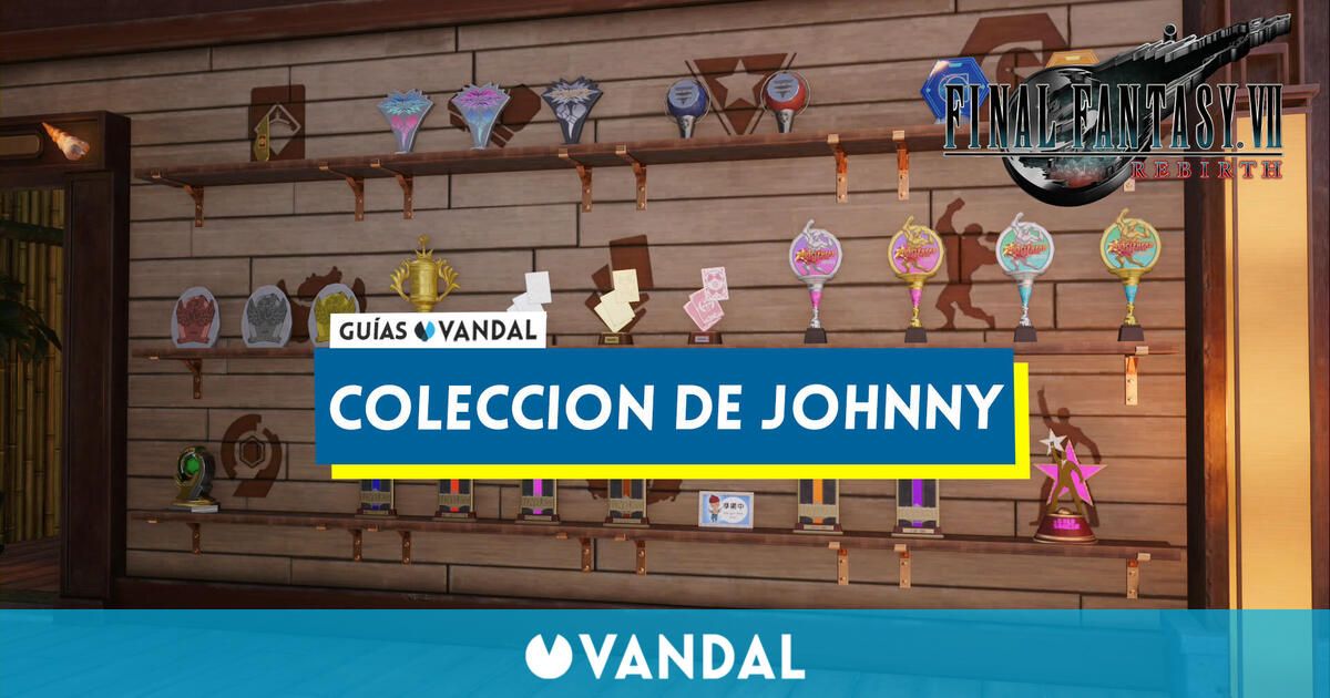 Colección de Johnny en Final Fantasy VII Rebirth: todos los objetos y ...