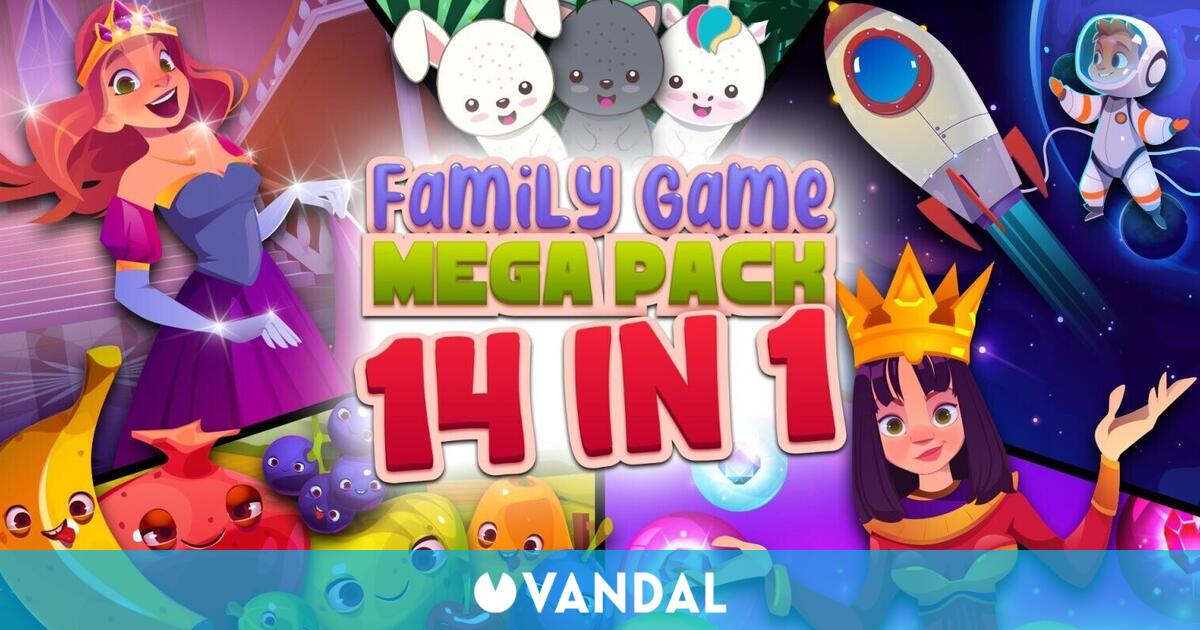 Family Game Mega Pack 14 in 1 - Videojuego (Switch) - Vandal
