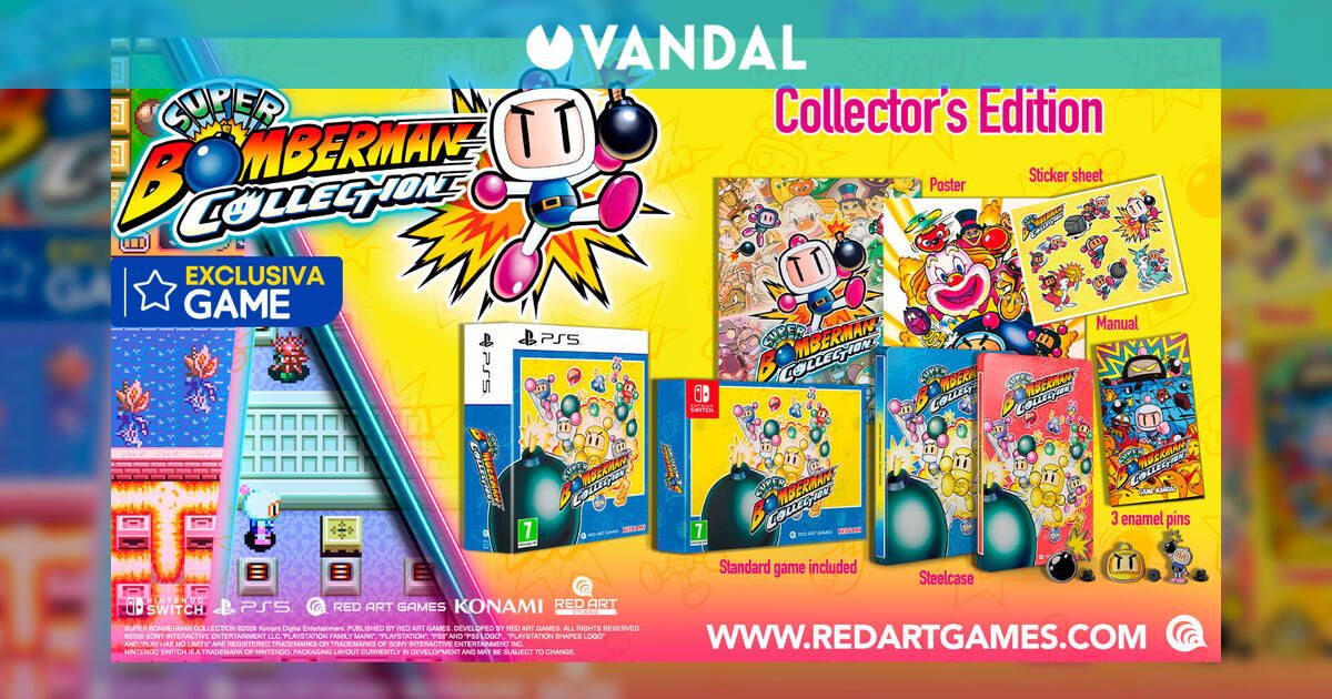 Ya puedes reservar Super Bomberman Collection y su edición para ...