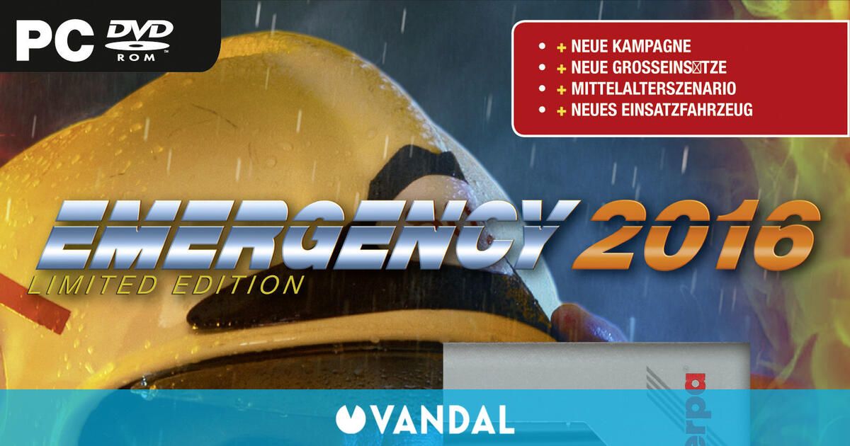 Emergency 2016 - Videojuego (PC) - Vandal