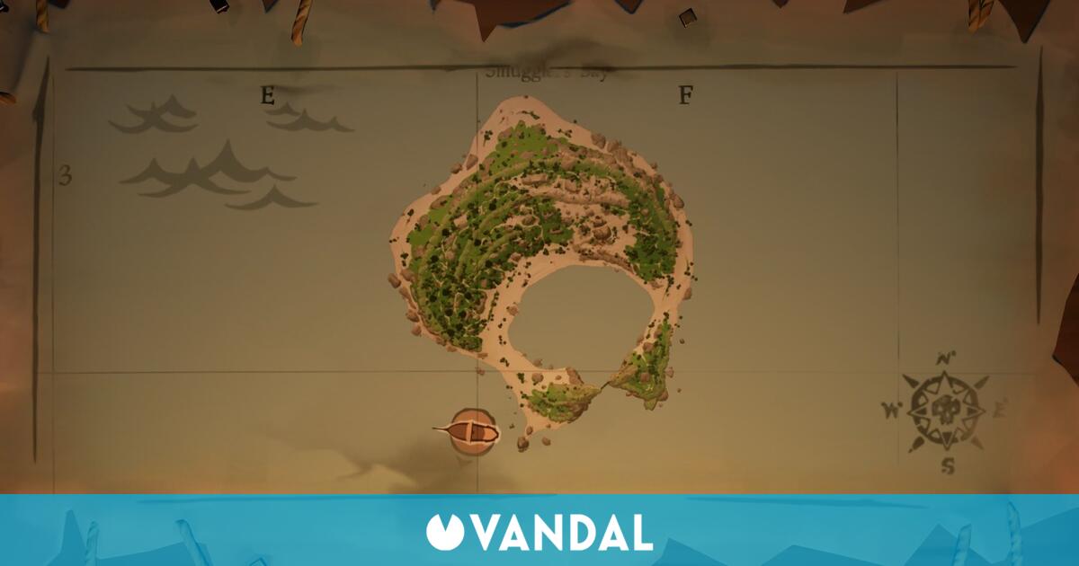 Acertijos de Smuggler's Bay en Sea of Thieves: pinturas y localizaciones