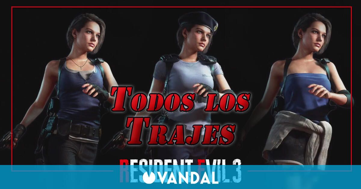¿Cómo conseguir todos los trajes de Jill y Carlos en Resident Evil 3 ...