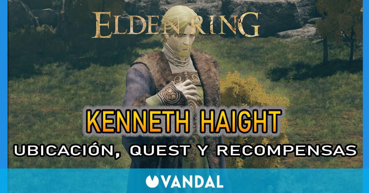 Kenneth Haight en Elden Ring: Localización, quest y recompensas