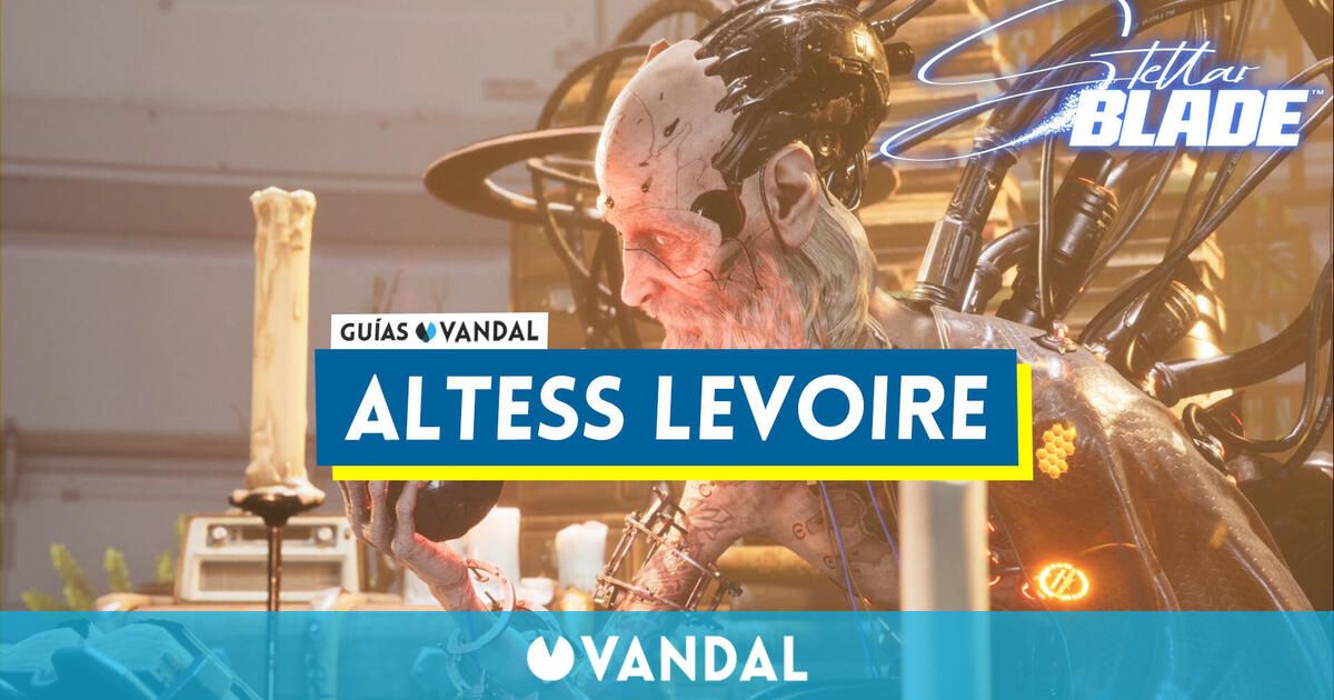 Altess Levoire al 100% en Stellar Blade