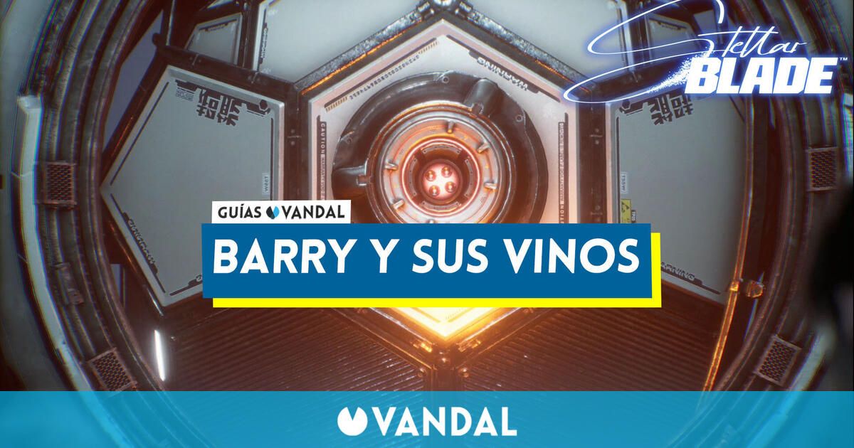 Barry y sus vinos y cómo completarla en Stellar Blade