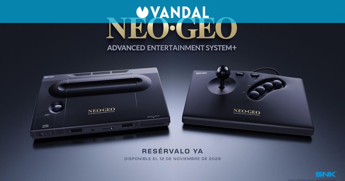 Vuelve una consola legendaria y ahora a un precio razonable: SNK y ...