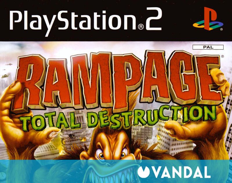 Rampage: Total Destruction - Videojuego (PS2, GameCube y Wii) - Vandal