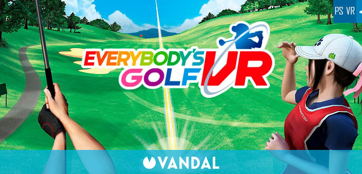Everybody's Golf VR, el golf más divertido en realidad virtual