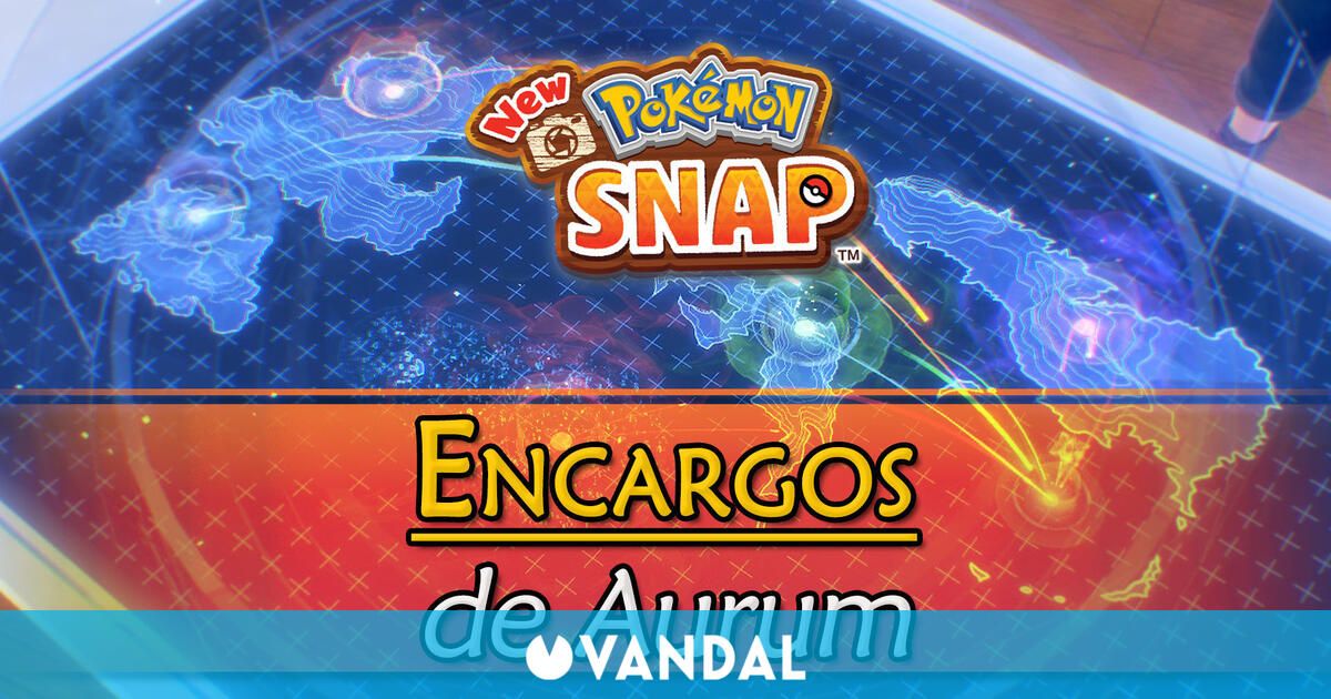 Encargos de Aurum en New Pokémon Snap y cómo completarlos