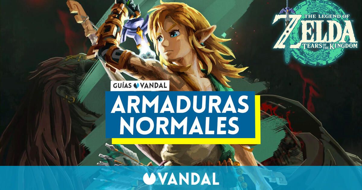 Todas las armaduras normales en Zelda: Tears of the Kingdom