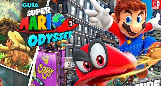 Reino Luna en Super Mario Odyssey: Energilunas y secretos
