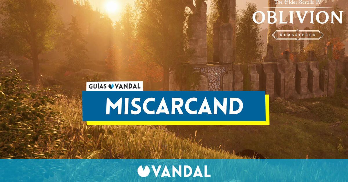 Miscarcand al 100% en Oblivion Remastered