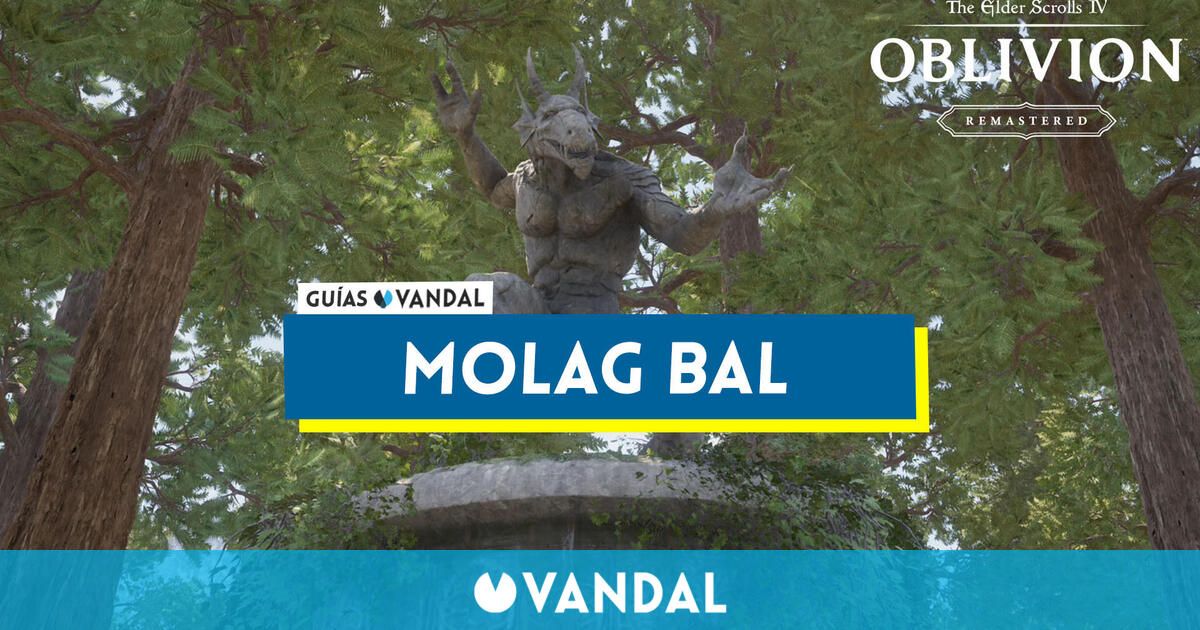 Molag Bal en Oblivion Remastered: cómo invocarle, misión y recompensa
