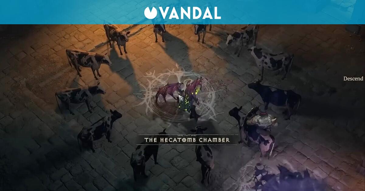 Ya han encontrado el nivel secreto de las vacas en Diablo 4: así es el ...