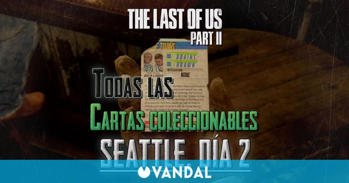 TODAS las cartas coleccionables de Seattle, día 2 en The Last of Us 2