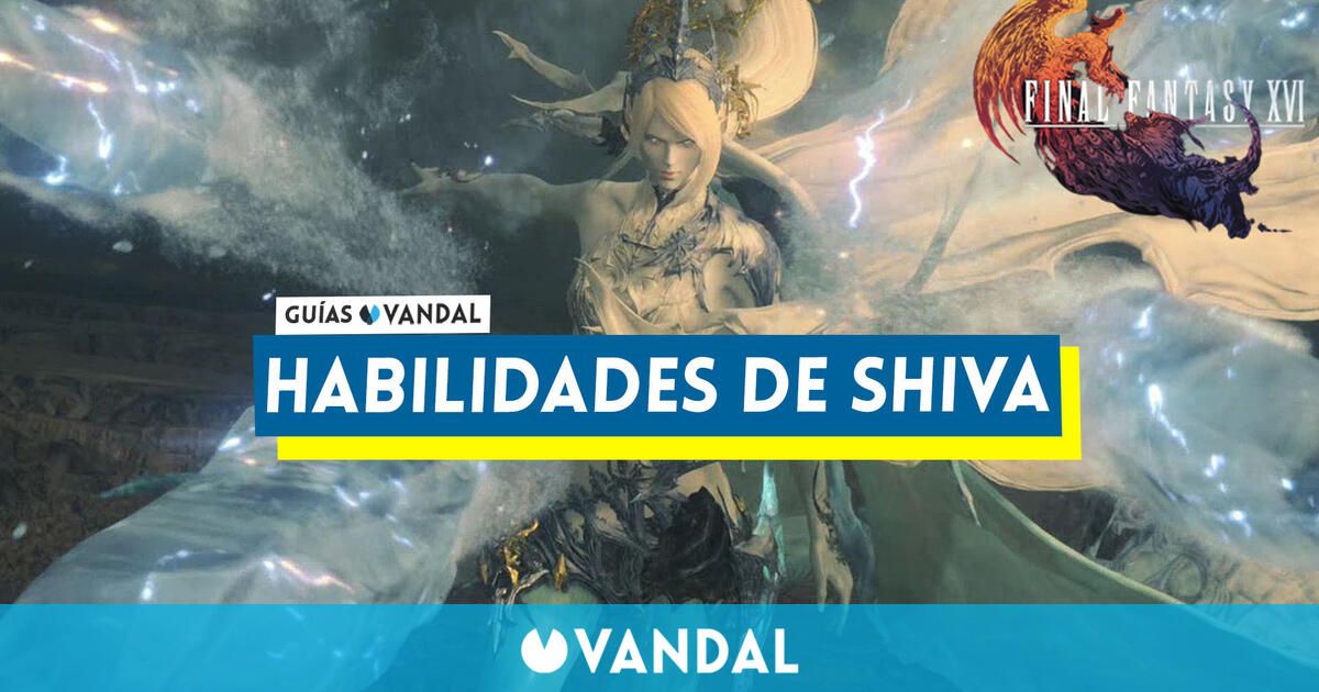 TODAS las habilidades de Shiva en Final Fantasy XVI