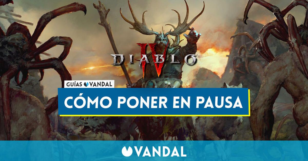 Diablo 4: ¿Cómo poner en pausa el juego?