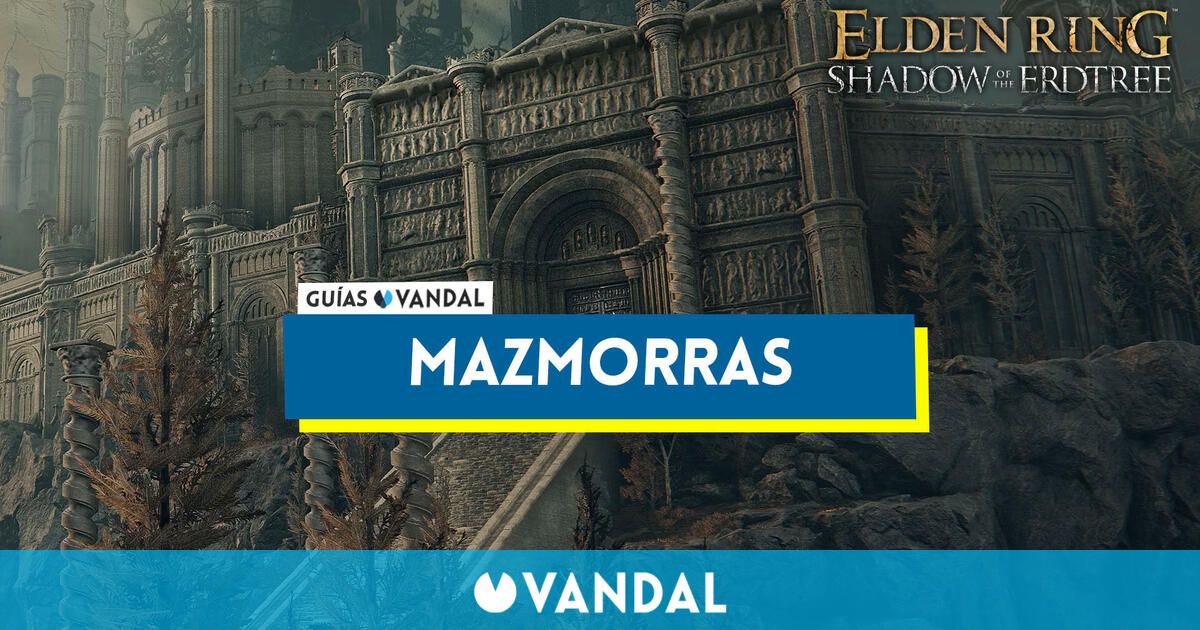 Todas las mazmorras y ubicación en Edeln Ring: Shadow of the Erdtree