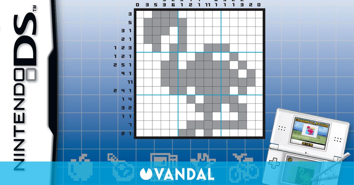 Picross DS - Videojuego (NDS) - Vandal