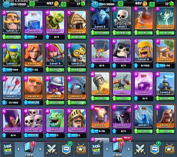 TODAS las cartas legendarias de Clash Royale y cómo conseguirlas