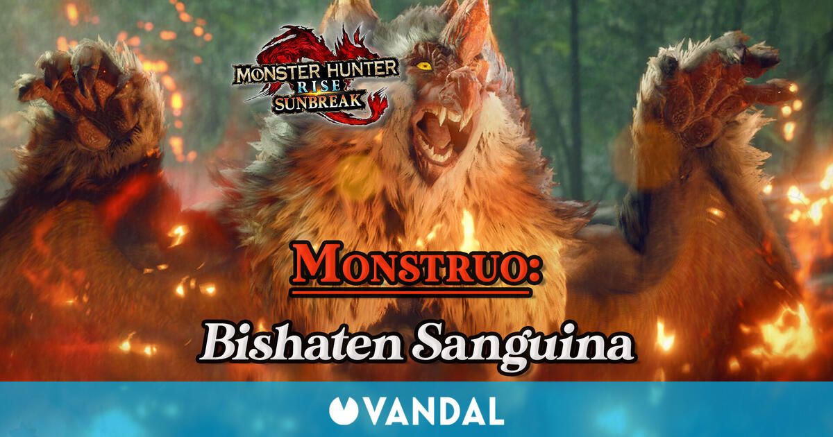 Bishaten Sanguina en Monster Hunter Rise: Cómo cazarlo y recompensas