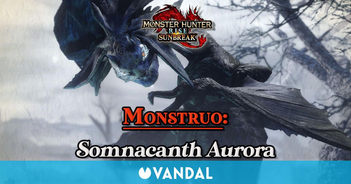 Somnacanth Aurora en Monster Hunter Rise: Cómo cazarlo y recompensas