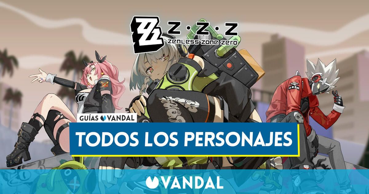 Zenless Zone Zero: TODOS los personajes, atributos y características