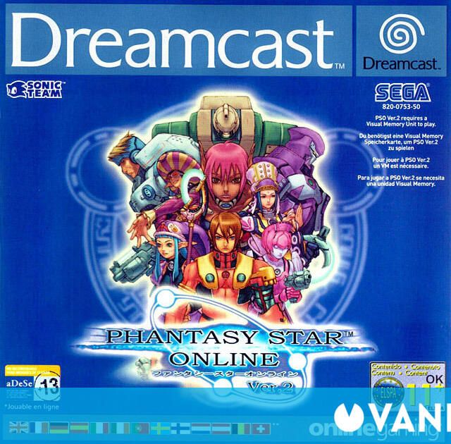 Phantasy Star Online Version 2 - Videojuego (Dreamcast) - Vandal