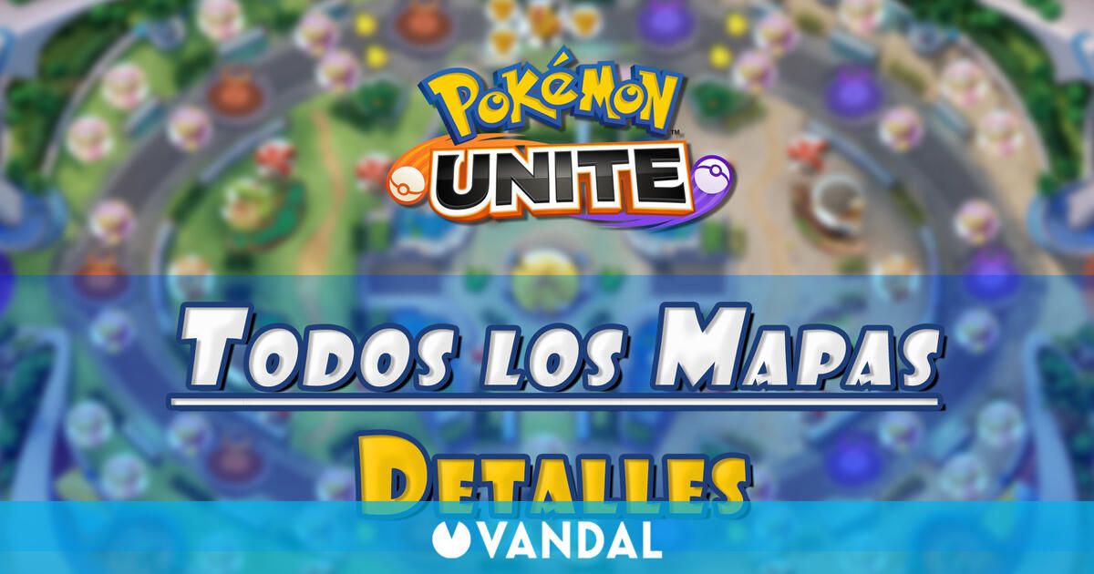 Mapas de Pokémon Unite: Zonas de combate, características y detalles