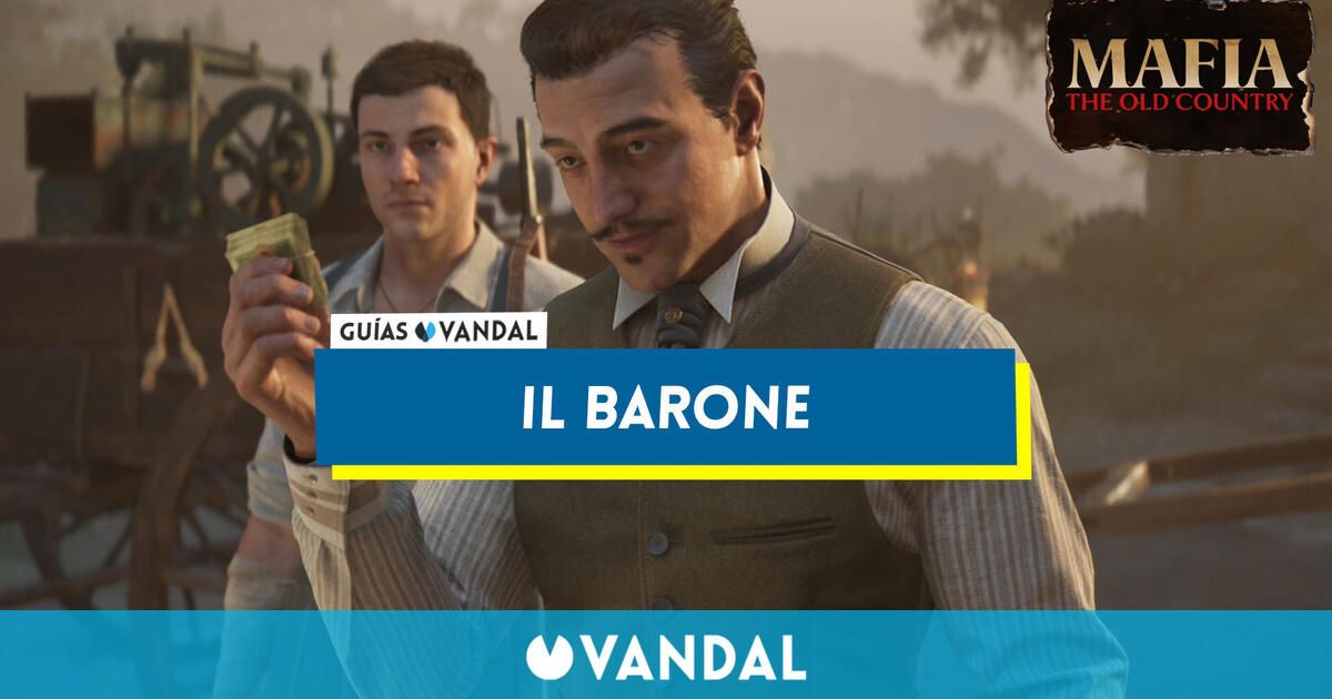 Il Barone al 100% en Mafia: The Old Country