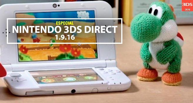 Nintendo 3DS Direct septiembre 2016