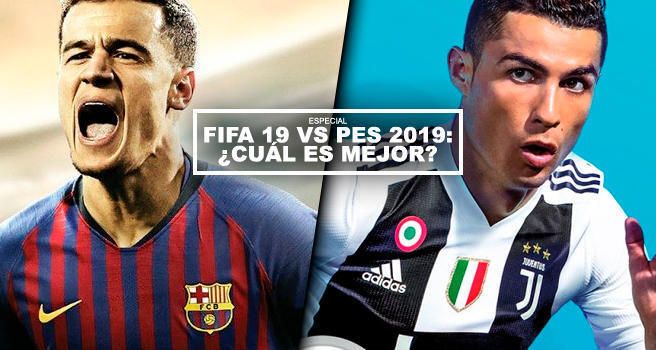 FIFA 19 vs PES 2019: ¿Cuál es mejor?