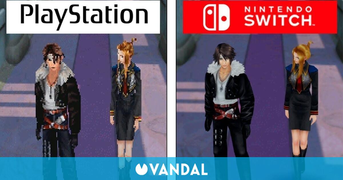 Comparan Final Fantasy VIII Remastered con la versión original - Vandal