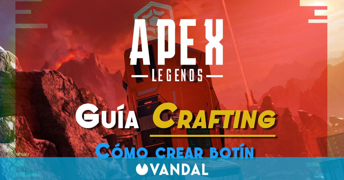 Apex Legends: Guía de Crafting, cómo extraer materiales y crear objetos