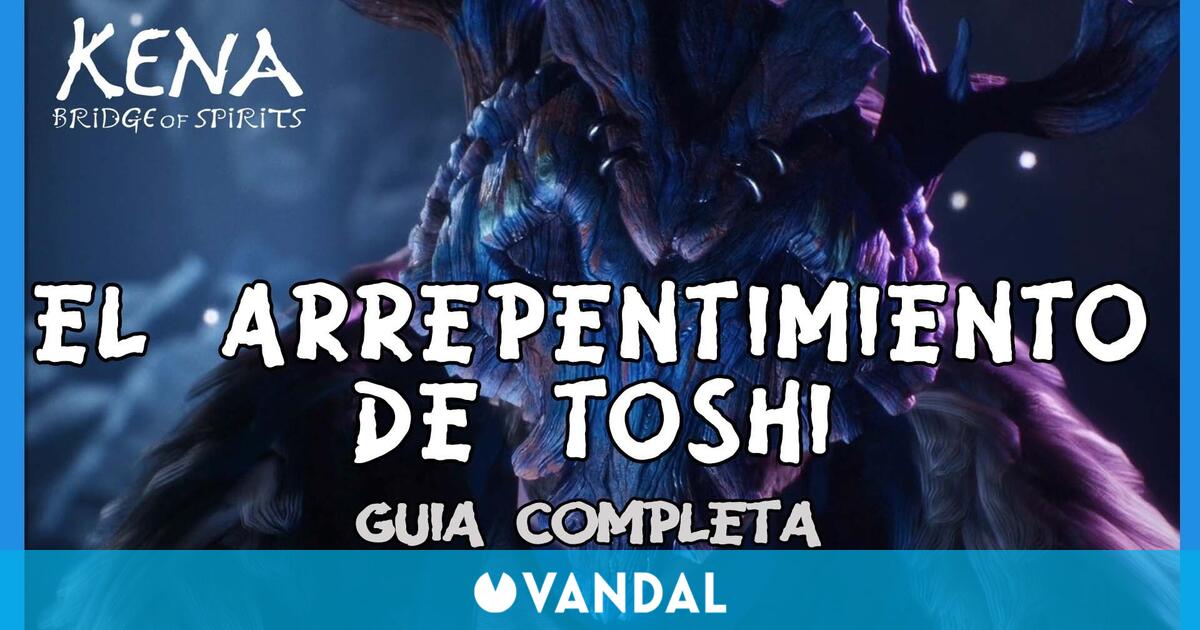 El amor de Toshi al 100% en Kena: Bridge of spirits