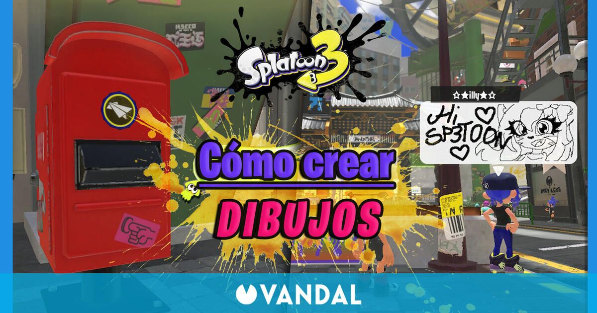 Splatoon 3: Cómo crear dibujos y mensajes para compartirlos en Tintelia