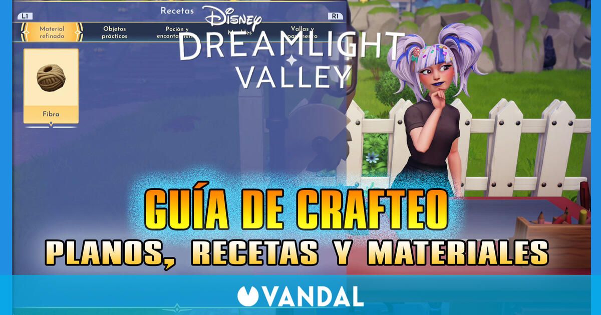 Disney Dreamlight Valley: Guía de crafteo - Recetas y materiales