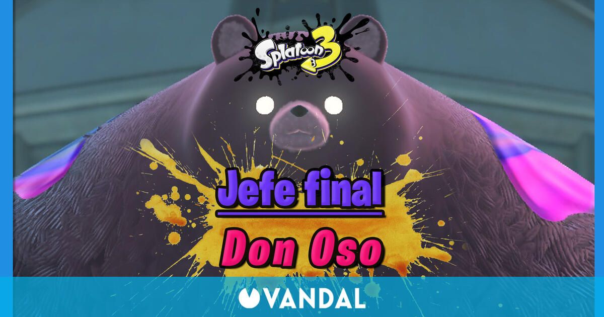 Don Oso en Splatoon 3: Cómo derrotarlo, mejor estrategia y consejos