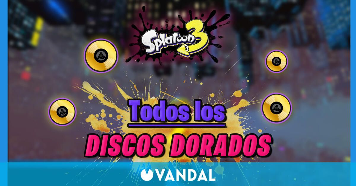 Todos los Discos dorados de Splatoon 3: LOCALIZACIÓN y cómo conseguirlos