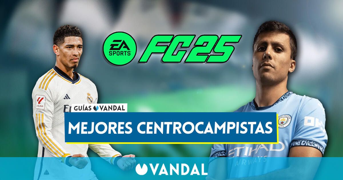 EA Sports FC 25: Los 20 mejores centrocampistas (MD, MI, MC, MCD y MCO) - Medias y valoración