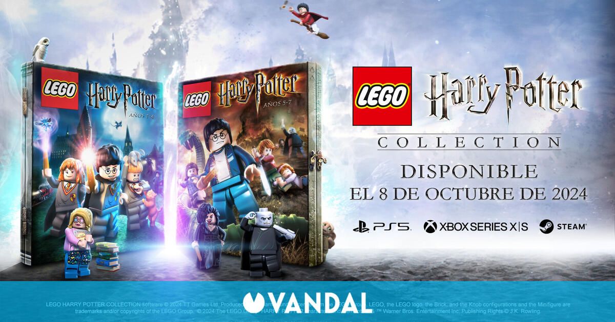 Anunciado LEGO Harry Potter Collection remasterizado para PS5, Xbox Series y PC, que se lanzará ...