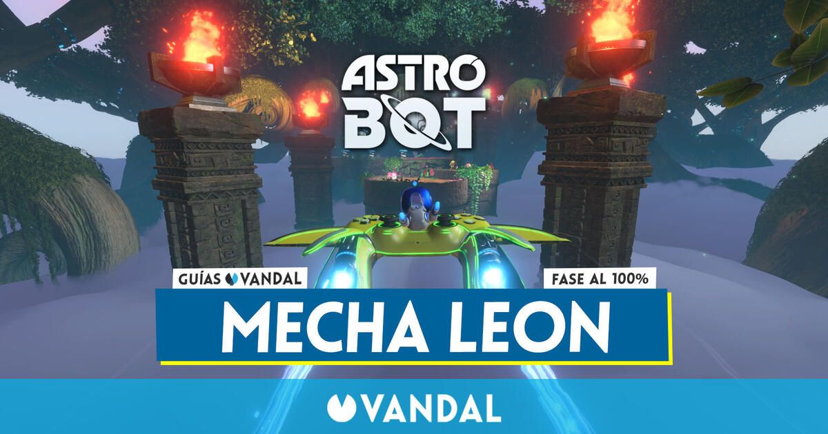 Mecha Leon al 100% en Astro Bot: Todos los secretos y coleccionables