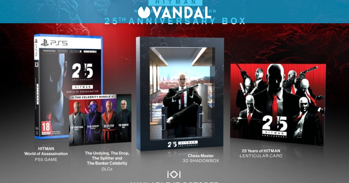 IO Interactive celebra el 25 aniversario de Hitman con una edición ...