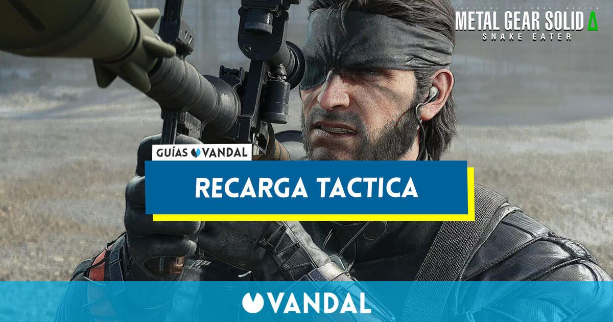 Meteal Gear Solid Deta: qué es la recarga táctica y cómo usarla