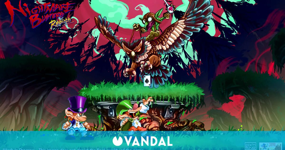 Nightmare Busters: Rebirth - Videojuego (PC, PS4 y Switch) - Vandal